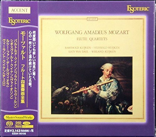 Wolfgang Amadeus Mozart, Flute Quartets:Barthold Kuijken -transverse ...