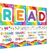 Amazon.com: 2 Pack Motivational Classroom Decorations Banner Posters ...