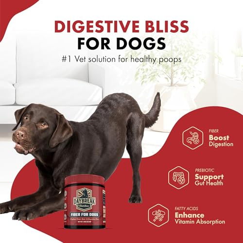 Fiber for Dogs Psyllium Husk, Beet Root, Dandelion Root, and Prebiotics ...