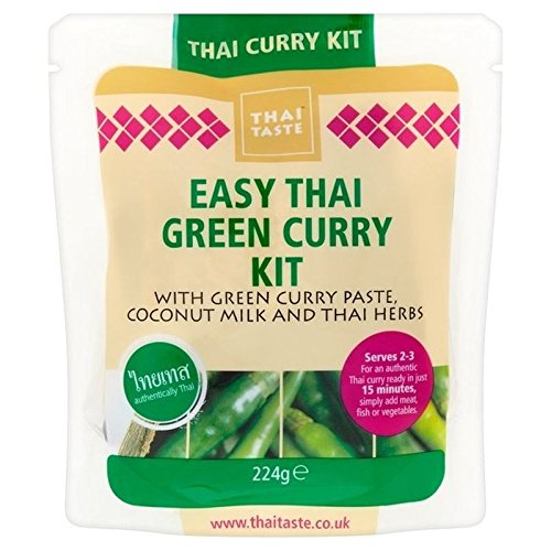 Amazon.com : Thai Taste Easy Thai Green Curry Kit 224g : Grocery ...