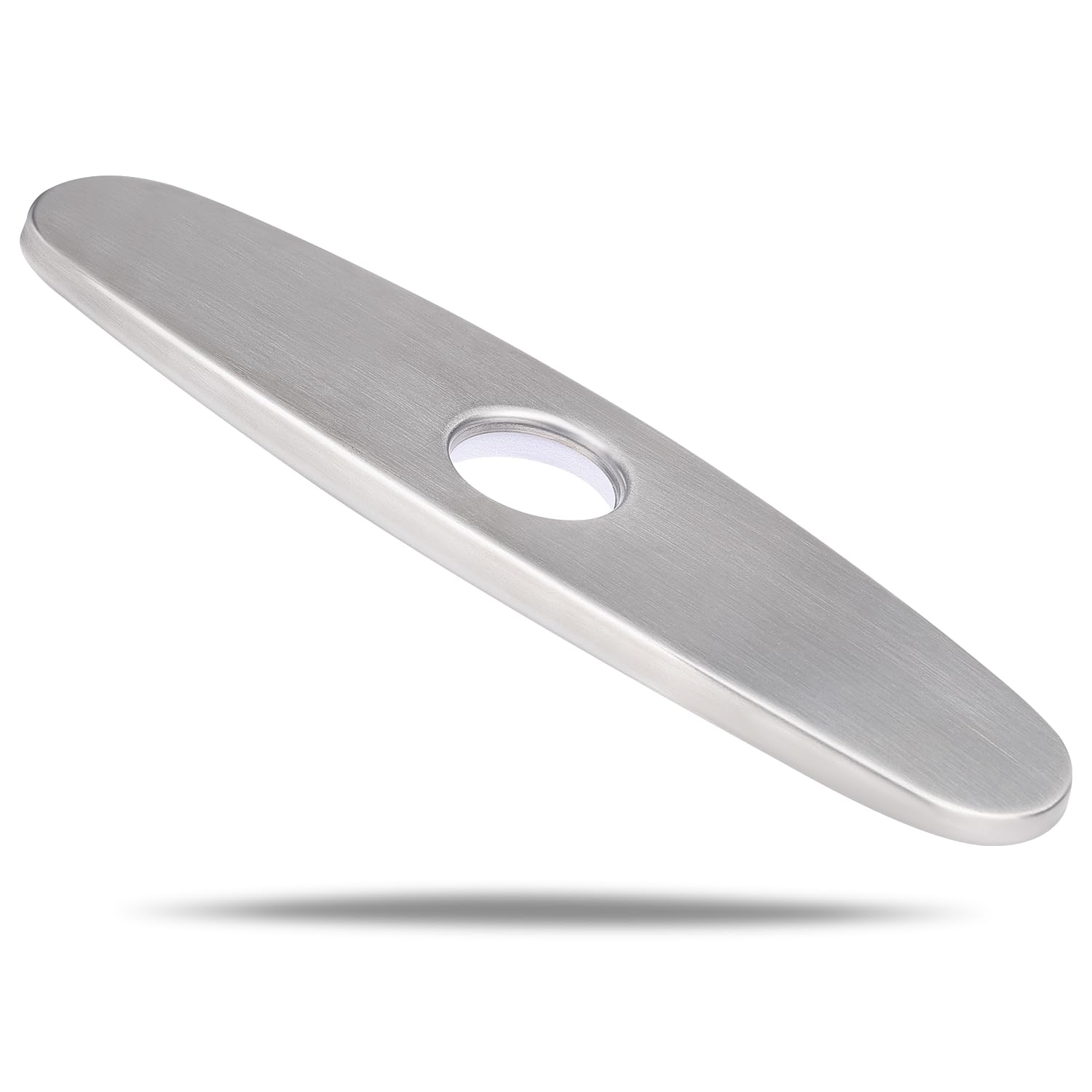 KWODE 10” Sink Hole Cover Escutcheon Deck Plate for Bathroom or Kitchen ...