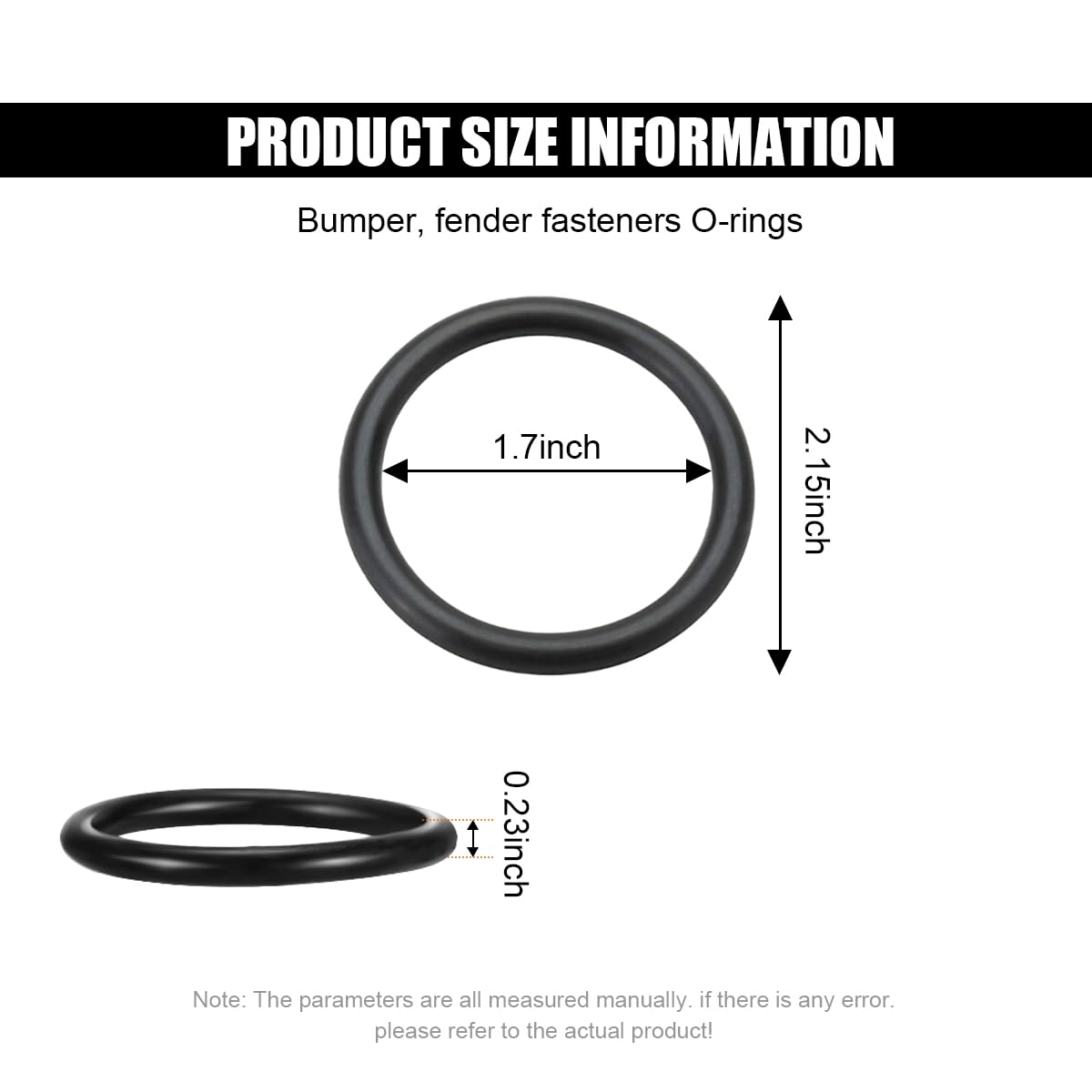 Snapklik.com : Car Bumper Fenders Fasteners O Rings, Quick Release ...