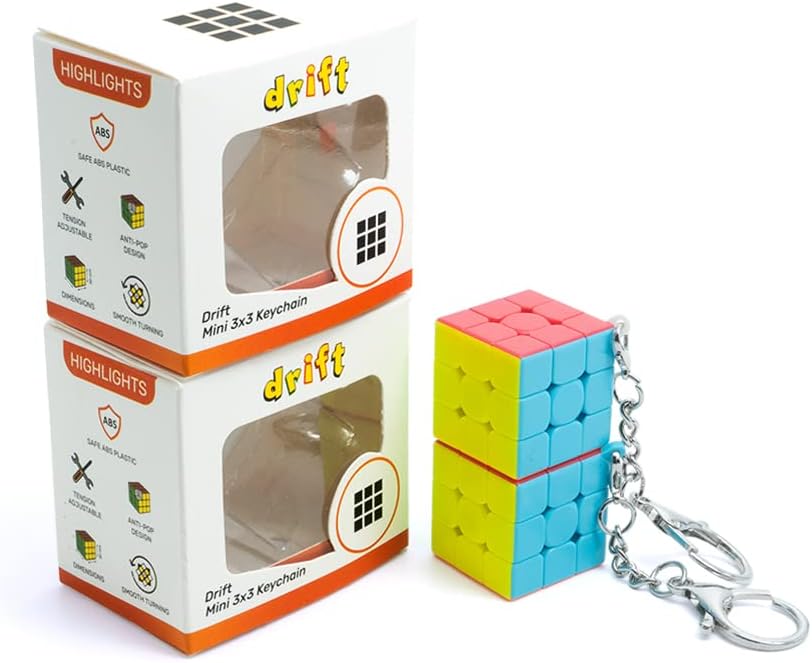 XINGLETOYS Mini Cube 3x3 - Cube Lab 1x1x1cm Smallest Cube, Smooth Magic ...