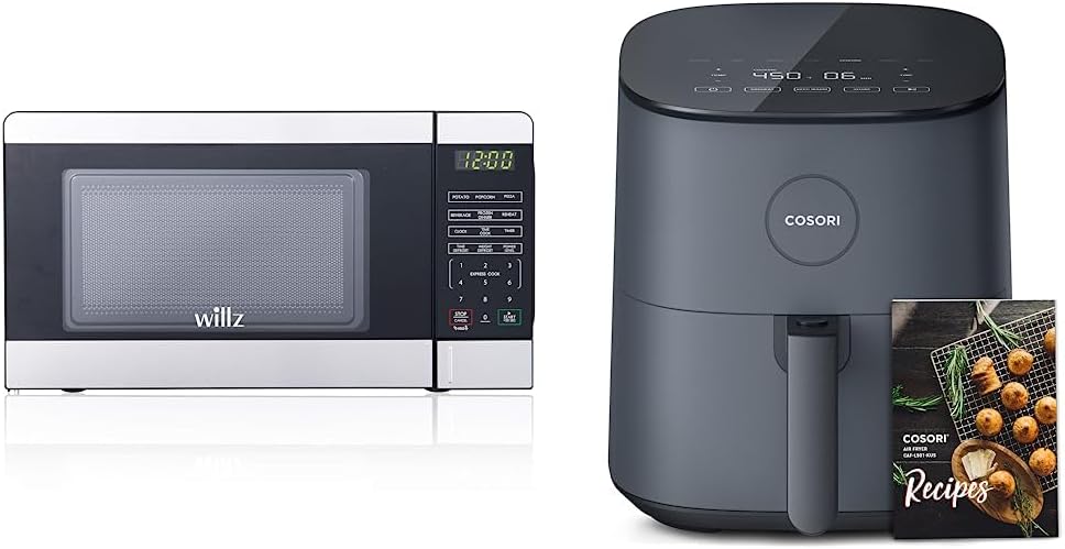Amazon.com: Willz WLCMV207S2-07 Countertop Small Microwave Oven with 6 ...