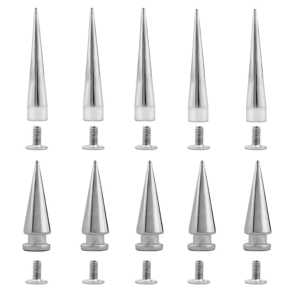Amazon.com: GORGECRAFT 1 Box 40MM 20MM Spike Studs Cone Spikes Large ...