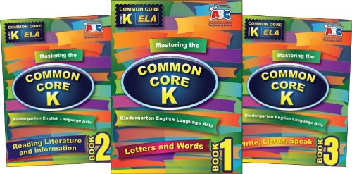 Amazon.com: Mastering the Common Core Kindergarten English Language ...