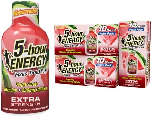 Amazon.com : Kirkland Signature Extra Strength Energy Shot Variety, 2 ...