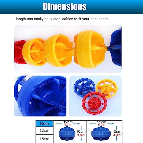 NFwEJF Pool Safety Floats Swimming Pool Safety Float Line Divider Ro 5 ...