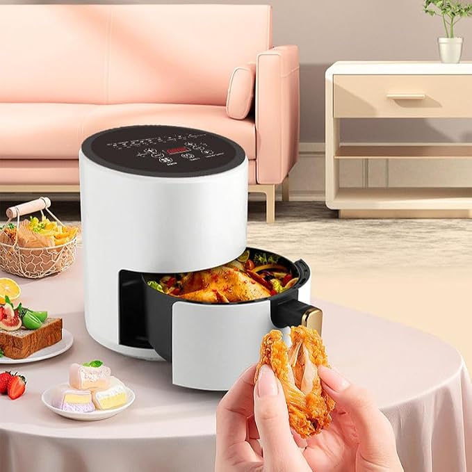 JUBAKE Air Fryer 6.5 L, 1500W, Air Fryer With Timer Control Fry, Bake ...