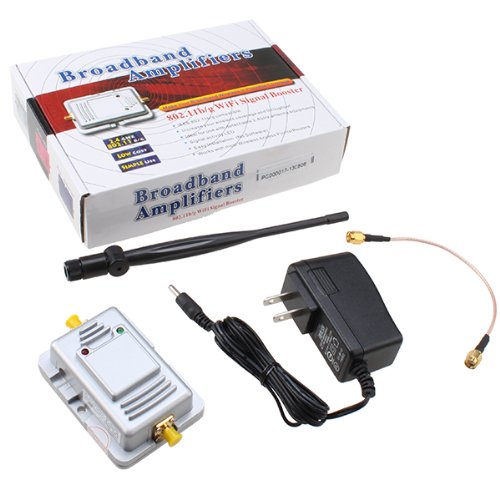 AGPtek® 2.4GHz Wi-Fi Wireless LAN Broadband Amplifier Router Power ...