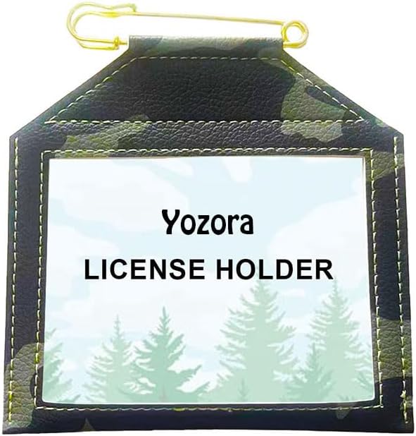 Amazon.com: Weatherproof Hunting License Holder,Fishing License Holder ...