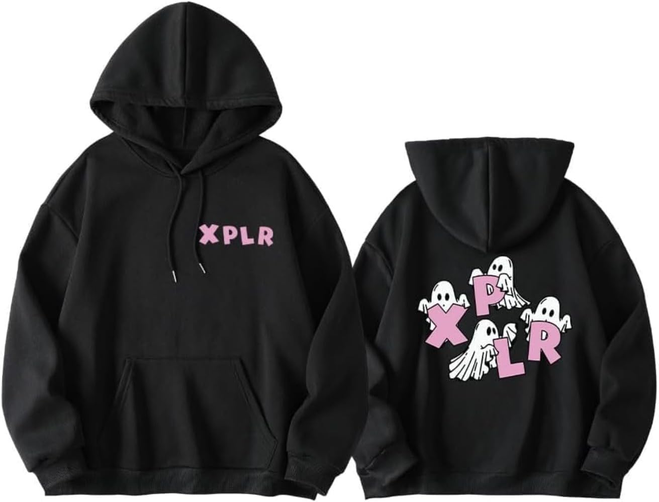 Amazon.com: Sam&Colby XPLR Hoodie Merch XPLR Ghost Hoodie Unisex ...