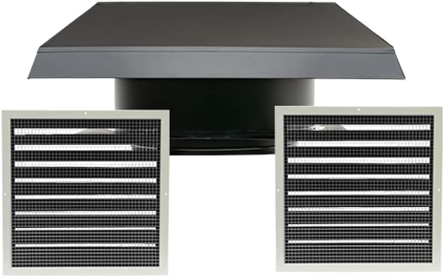 Amazon.com: Quietcool RM WHF-4.0-DG2 Roof Mount Whole House Fan - For ...