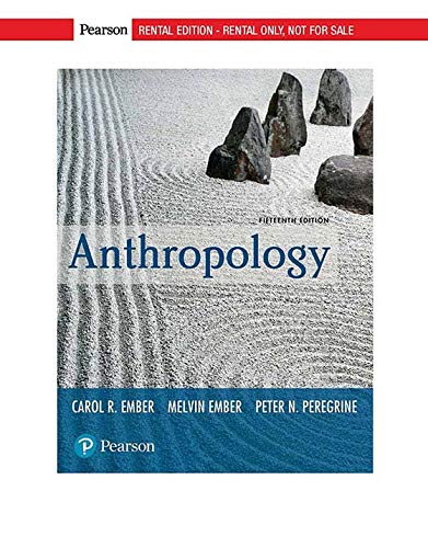 Anthropology, 15th Edition - Original PDF | Ebookmaster