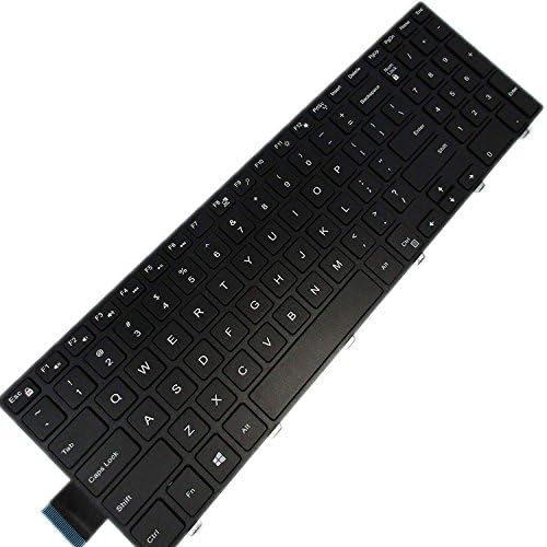 LaptopKing Replacement Keyboard for Dell Inspiron 15 3000 Series 3541 3542 3543 3551 3552 3553 ...