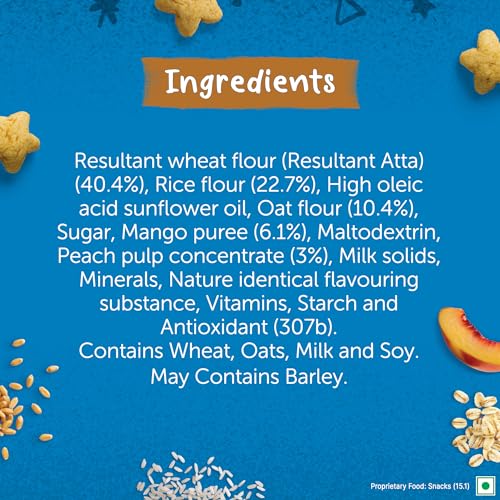 Gerber Snacks Peach Puffs Kids, Yummy And Nutritious, Made Multigrain ...