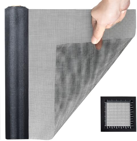 Amazon.com: Fiberglass Screen Roll - 96 inch x 100 feet - for Window ...