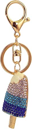 Amazon.com: BSWAJIOJIO Keys Chain Ice Summer Cold Drink Popsicle Car ...