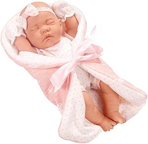 Amazon.com: Wooauto Toys Reborn Realistic Mini Toys with Sleeping Bag ...