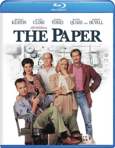 Amazon.com: The Paper [Blu-ray] : Michael Keaton, Glenn Close, Marisa ...