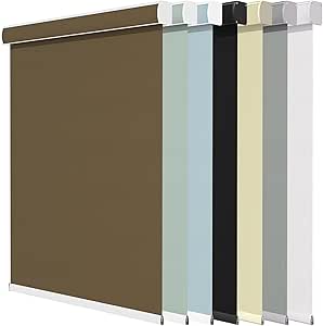 Amazon.com: MYshade Custom Size Blinds Blackout Shades for Indoor Windows, Cordless Roller ...