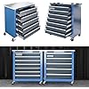Amazon.com: LARBANKE Combination 12-Drawer Tool Chest with Stainless ...