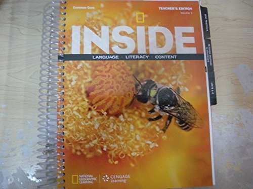 Inside Language, Literacy, Content Common Core Fundamentals Volume 1 ...