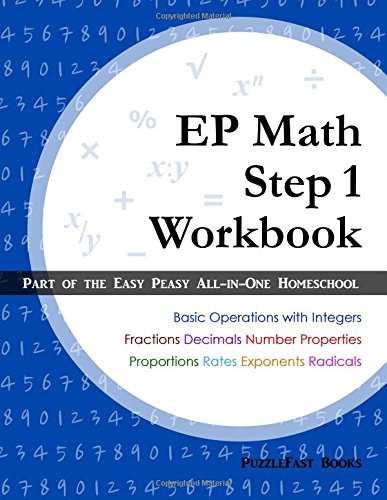 EP Math Step 1 Workbook: Part of the Easy Peasy All-in-One Homeschool ...
