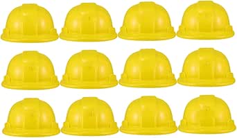 TOYANDONA 12Pcs Kids Construction Hats Building Dress Up Hats Child ...