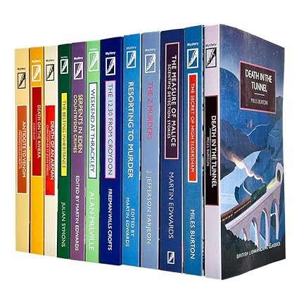 British Library Crime Classics Series Collection 12 Books Set (Death in ...