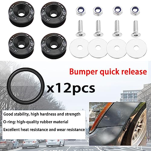 Snapklik.com : Taiss Bumper Quick Release (Black),Front Rear Bumper ...