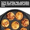 Buy Hawkins Futura 16 cm Cast Iron Appe Pan, Non Stick Paniyaram Pan ...
