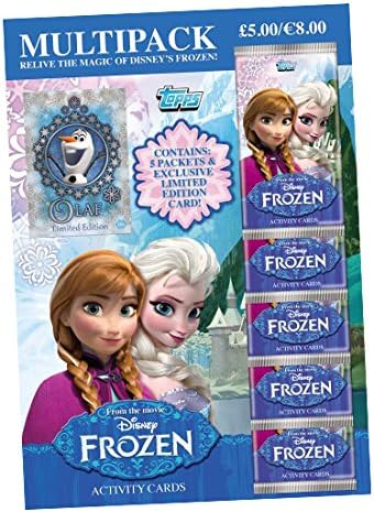 Disney Frozen Trading Card Starter Multi Pack : Amazon.co.uk: Toys & Games