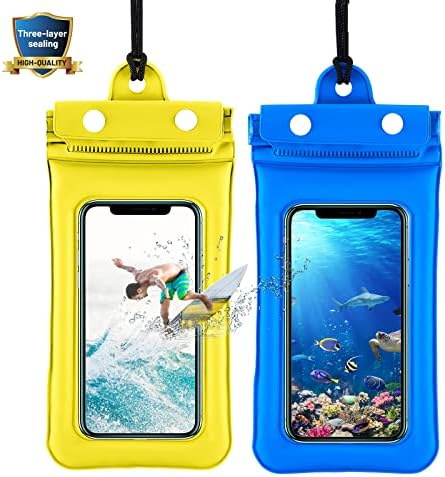 Waterproof Phone Pouch Floating Waterproof Phone Cases Phone Dry Bag Up ...