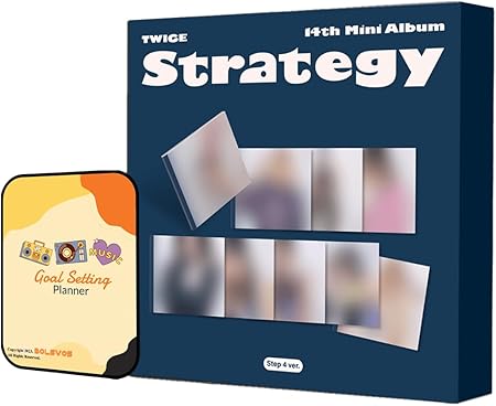 TWICE STRATEGY Album [STEP 4 Ver. (DIGIPACK Random ver.)]+Pre Order ...