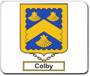 Amazon.com: Colby Family Crest Coat of Arms Mouse Pad : Office Products