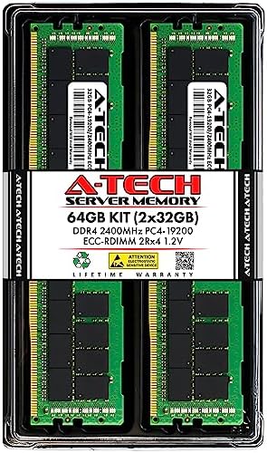 Samsung 64GB DDR4 PC4-21300 2666MHz LRDIMM Quad Ranked Registered ECC ...