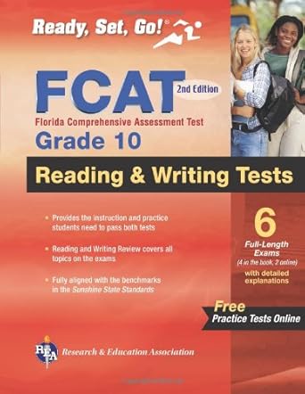 Amazon.com: FCAT Grade 10 Reading and Writing 2nd Ed. (Florida FCAT ...
