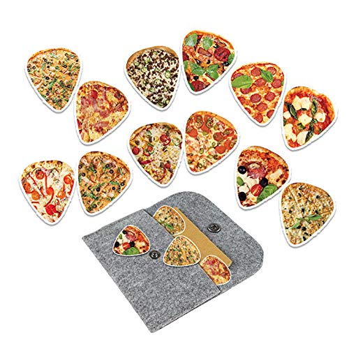 Creanoso Pizza Guitar Picks (12-Pack) - Premium Music Gifts & Guitar ...
