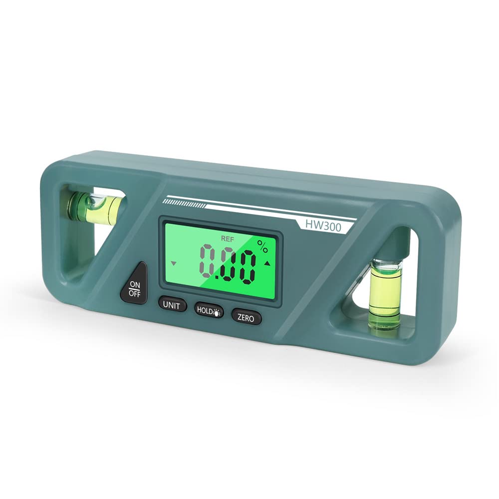 Amazon.com: Digital Level Angle Gauge Inclinometer, Magnetic Base Angle ...
