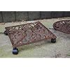 Amazon.com : Esschert Design Plant Trolley - Square Cast Iron : Plant ...