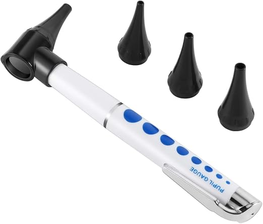 EXCEART Otoscope de Diagnostic Inspection de L'oreille Portée avec ...