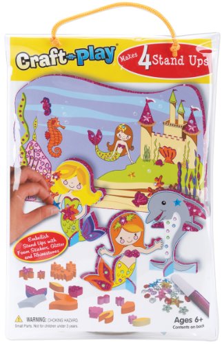 Amazon.com: Crafty Craft-n-Play Stand-Up Activity Kit: Under Sea : Toys ...