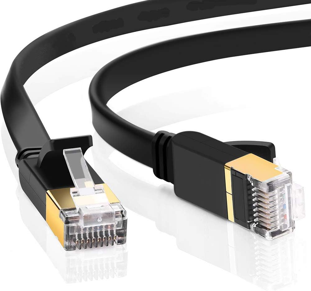 Cat 7 Ethernet Cable 5M, High Speed Flat Internet Network Computer ...