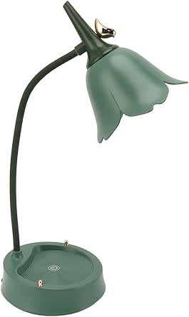 Hztyyier Touch Desk Lamp USB 5V 3W ABS PP Foldable Petal Shape LED ...