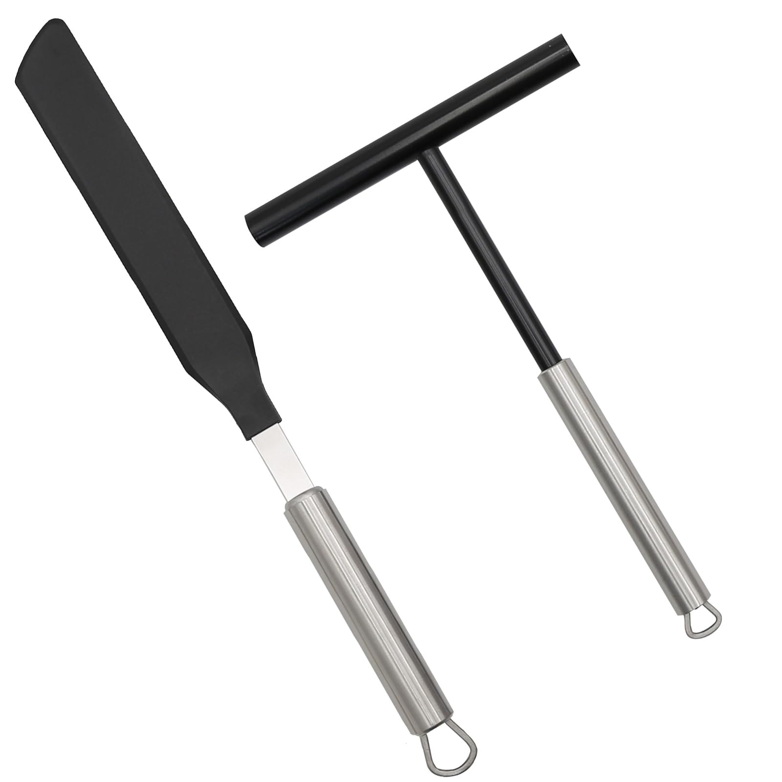 Amazon.com: 2PCS Crepe Spreader and Spatula Set, Crepe Pan Maker Batter ...