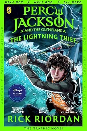 Percy Jackson and the Lightning Thief: The Graphic Novel : RIORDAN ...