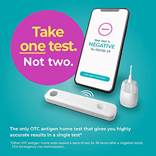 Ellume COVID Test Kit, at Home COVID-19 Home Test Kit, Rapid Antigen ...