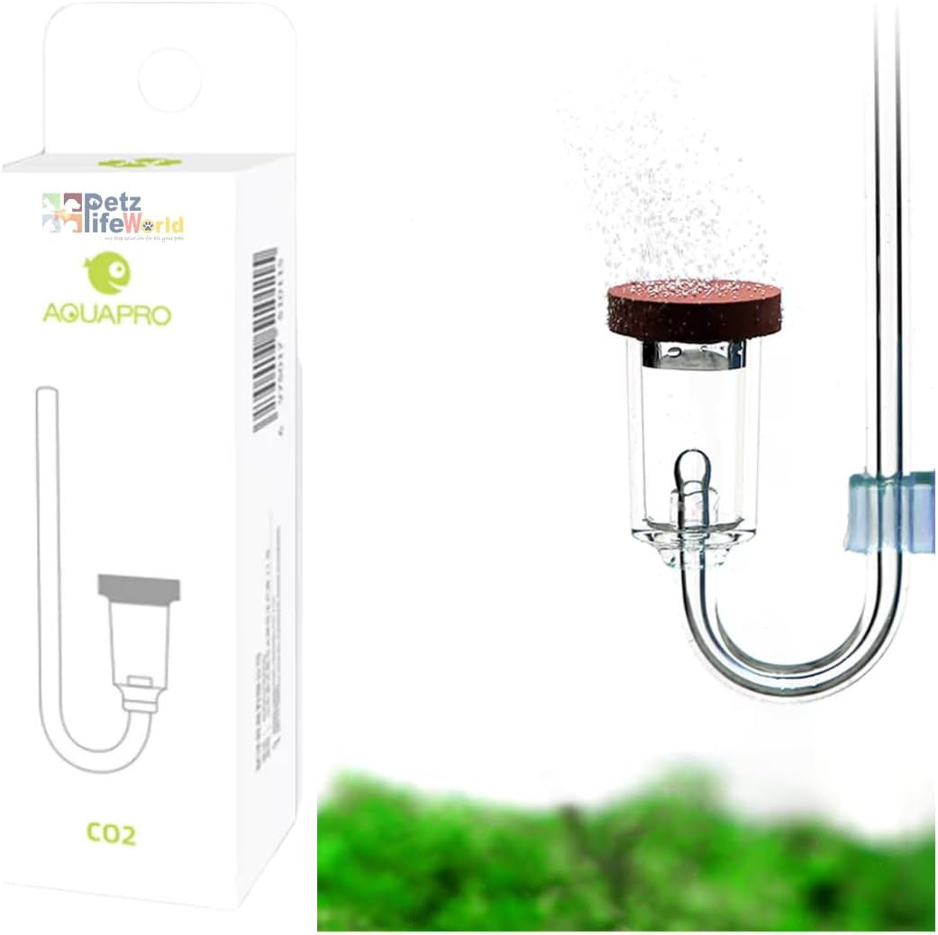 VAYINATO® Aquarium Air Pump Accessories, 5 Pcs - Nano Co2 Diffuser, U ...