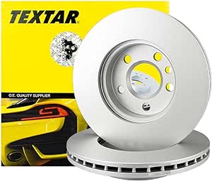 Textar Bremsscheiben Vorne Außenbelüftet Ø 256Mm | 2X 92082205 : Amazon ...